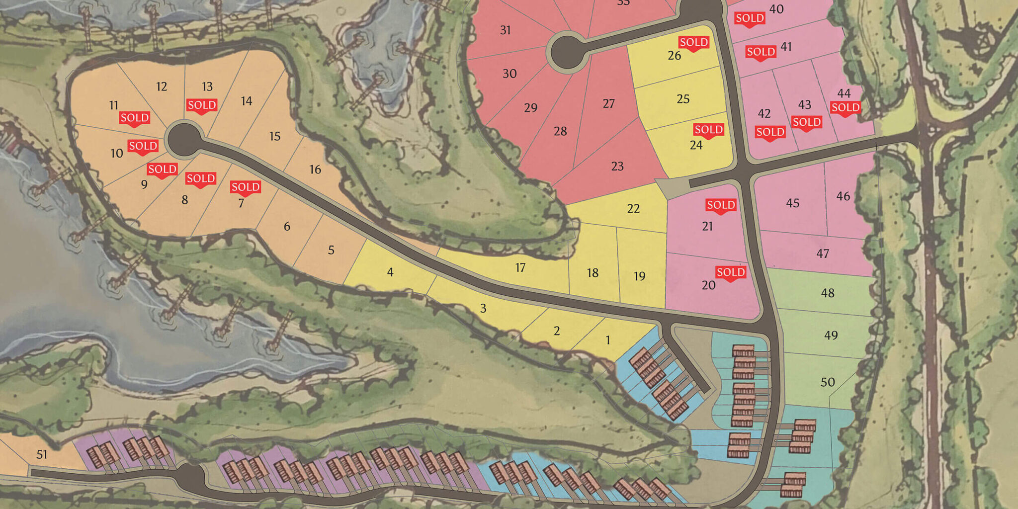 New Lakefront Luxury Lots & Villas Available at Eagle Landing - MC Homes